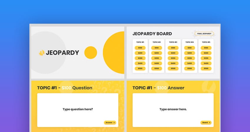 How to Quickly Make a Simple Jeopardy Game on Google Slides | Envato Tuts+