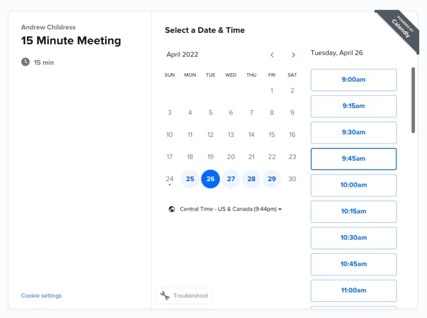 How Does Calendly Work? (+5 Best Practices for Entrepreneurs) | Envato ...