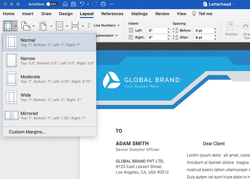 How to Quickly Change the Margins in Microsoft Word | Envato Tuts+