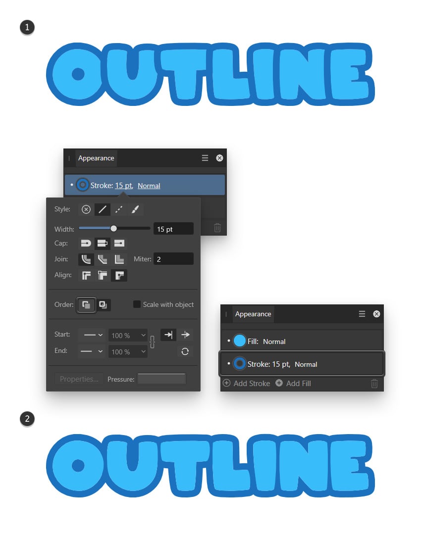 How to Outline Text in Affinity Designer | Envato Tuts+