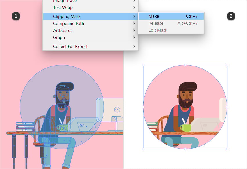 How to Create a Clipping Mask in Illustrator | Envato Tuts+