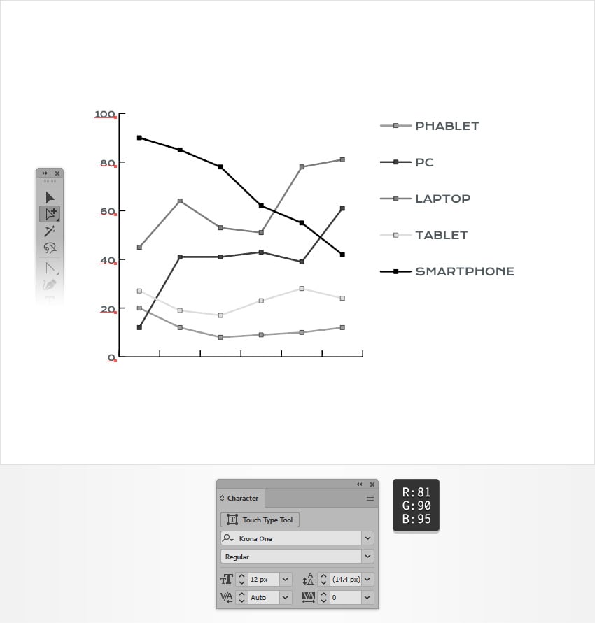 How to Create an Editable Line Chart in Adobe Illustrator | Envato Tuts+