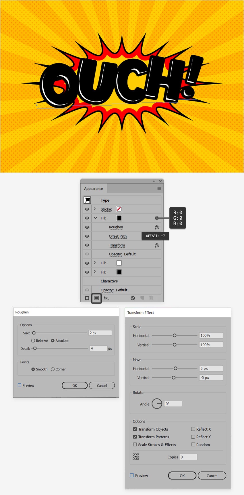 How to Create a Comic Book Text Effect in Illustrator | Envato Tuts+