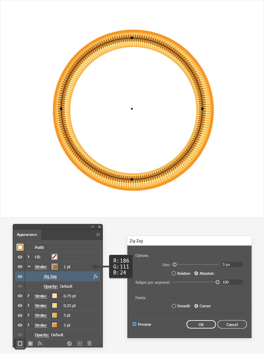 Create an Embroidered Patch Style with Adobe Illustrator | Envato Tuts+