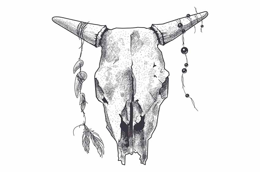 Cool Skull Illustration Inspiration: From Vintage to Simple Skull ...