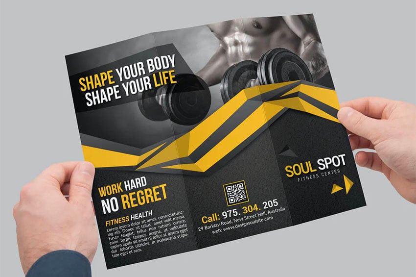 33 Best Fitness Brochure Templates (Gym, Classes and More) | Envato Tuts+