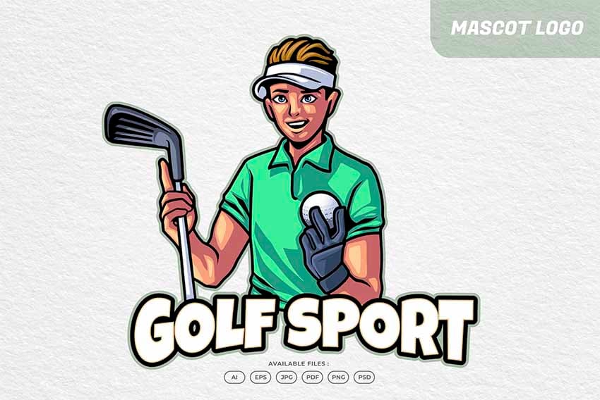 30 Top Golf Logo Designs | Envato Tuts+