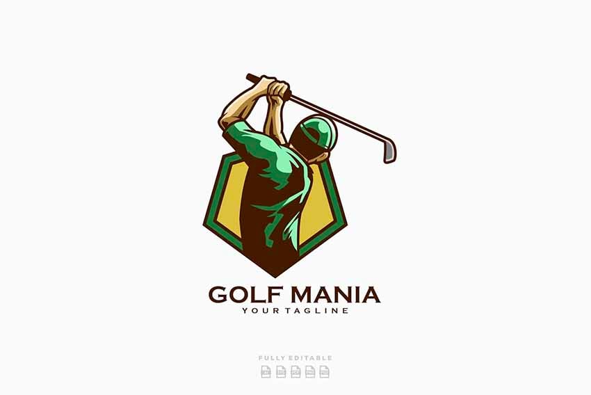 30 Top Golf Logo Designs | Envato Tuts+