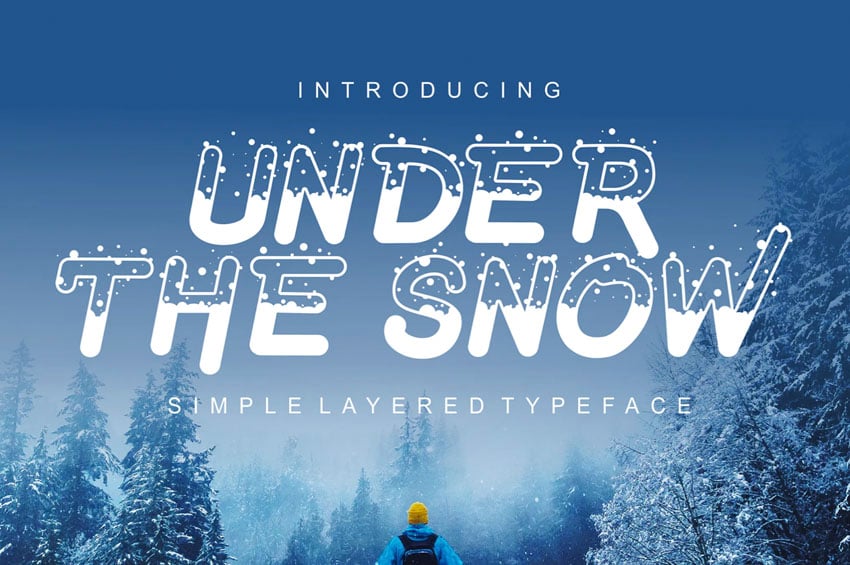 Cool Winter Fonts (Icicles, Snow, Frost, Ice Fonts to Download ...