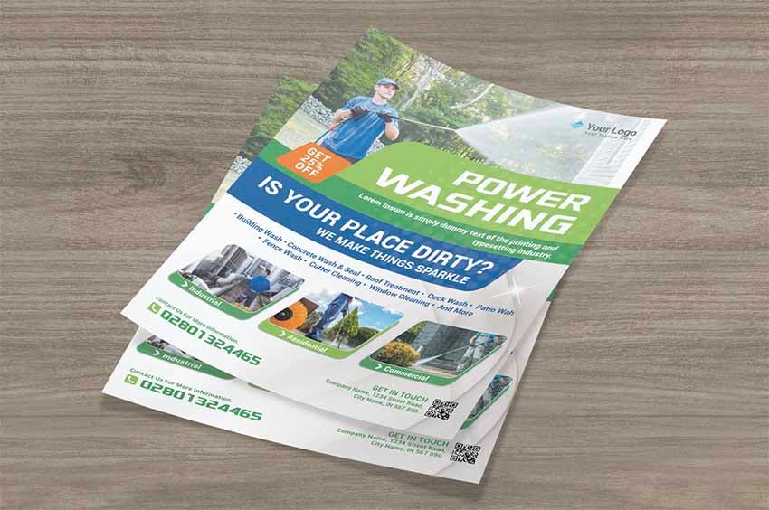 8 Best Pressure Washing Flyers | Envato Tuts+
