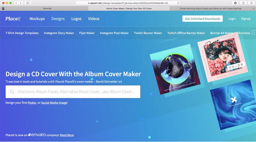 27 Album Cover Art Templates Using an Album Cover Maker | Envato Tuts+