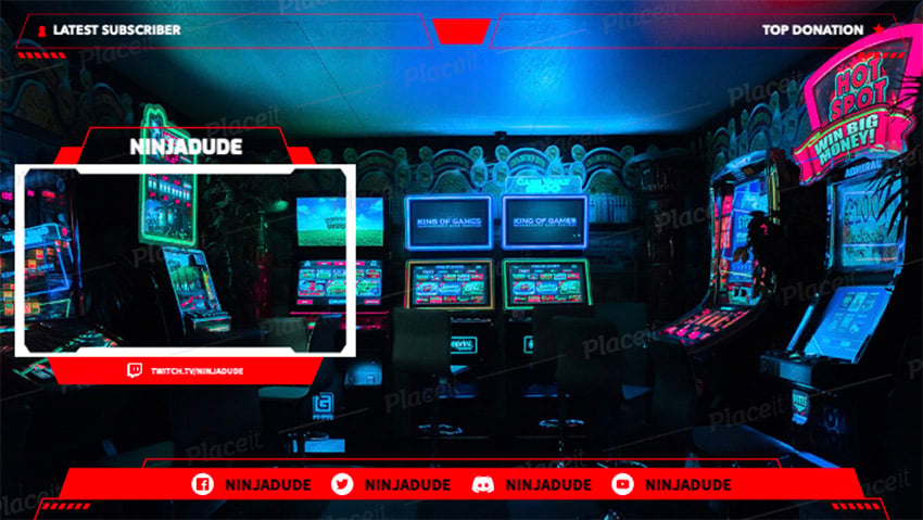 36 Fantastische Stream-Overlays mit einem OBS Stream Overlay Maker ...
