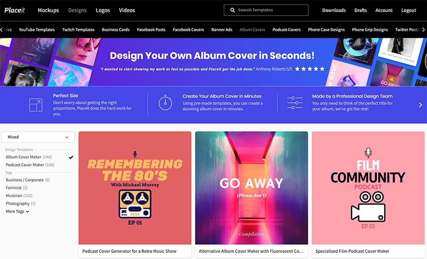 21 Best Rock Album Cover Designs (Using an Album Cover Art Maker ...