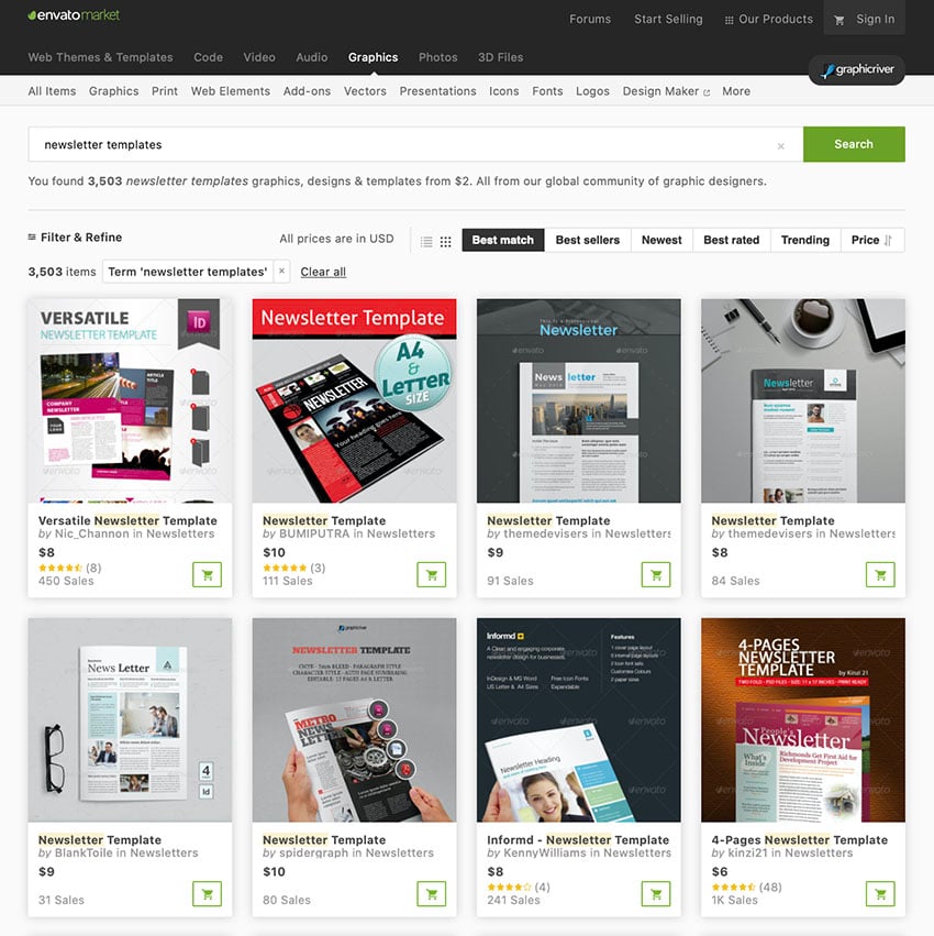 21 Best Free Newsletter Templates (InDesign, PSD and Word Newsletter ...