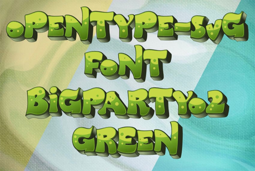 Más de 25 fuentes SVG gratis (archivos de fuentes de texto para ...