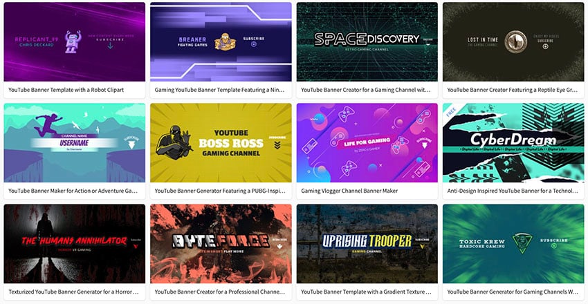 How to Make a YouTube Gaming Banner (with Cool Designs to Customise ...