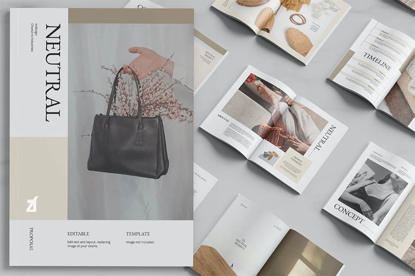 Las 42 mejores plantillas de folletos digitales (para InDesign, Word ...