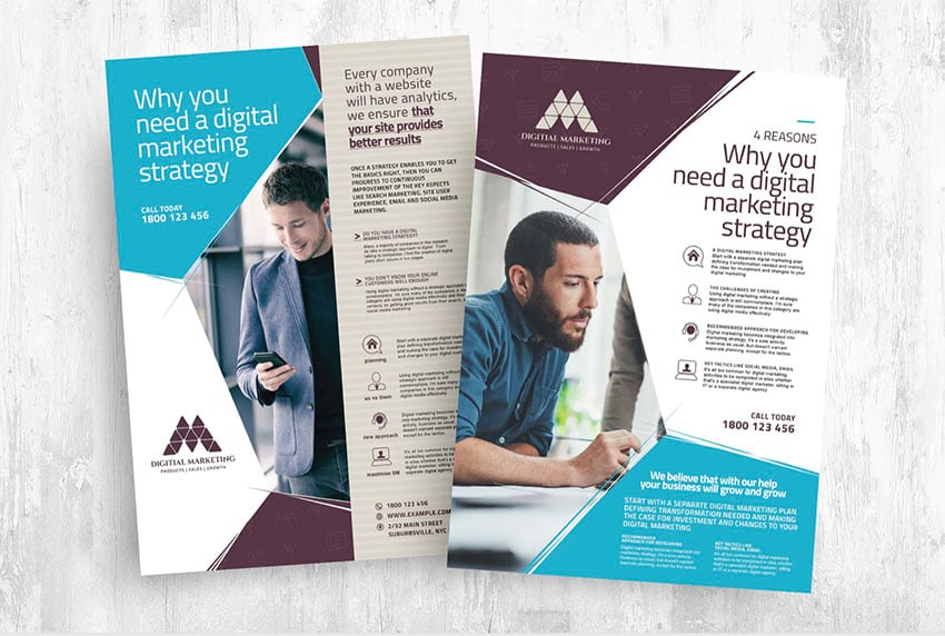 Las 42 mejores plantillas de folletos digitales (para InDesign, Word ...