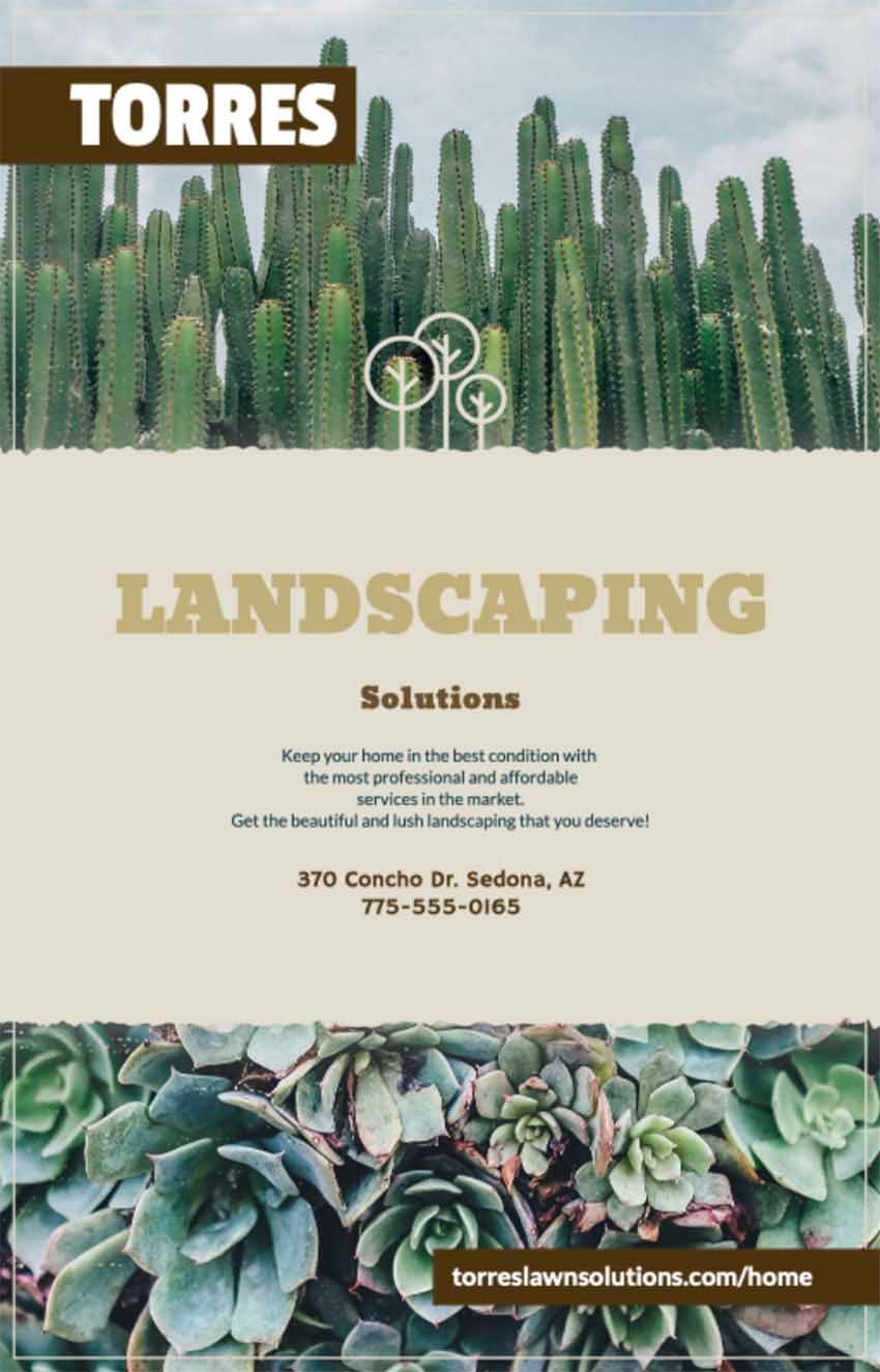 42 Best Landscaping Flyers Templates (Landscaping Flyer Ideas ...