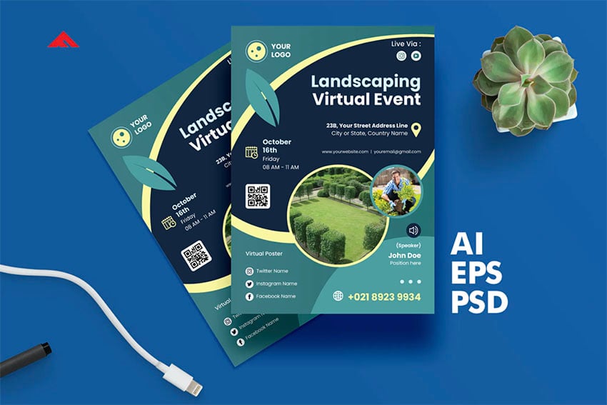 42 Best Landscaping Flyers Templates (Landscaping Flyer Ideas & Examples)
