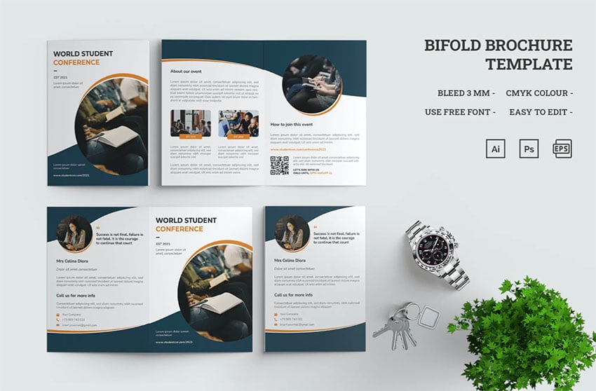 42 Best Conference Brochure Templates (Event Brochure Designs)
