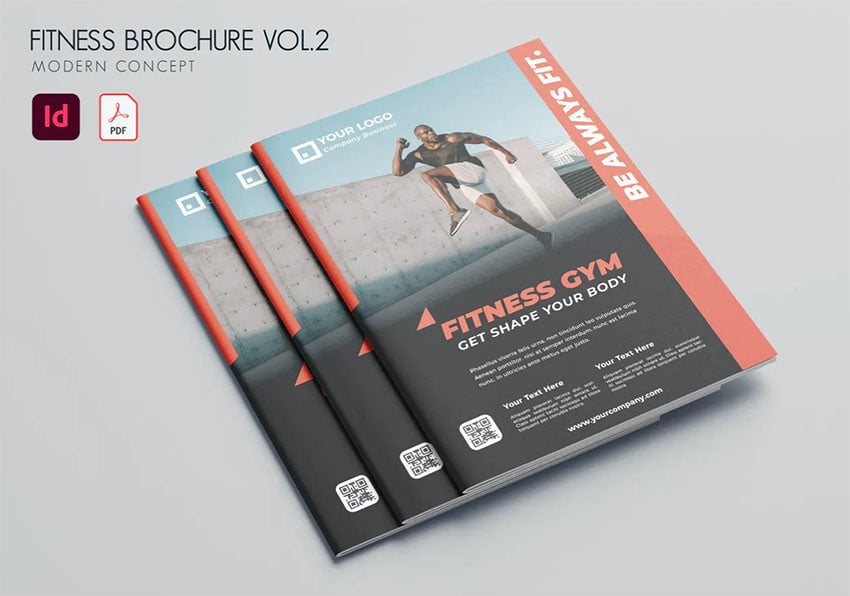 41 Best Fitness Brochure Templates (Gym, Classes and More)