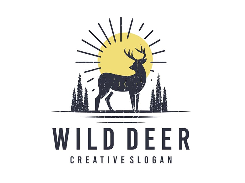 41 Best Deer Logo Designs (Including Stag Heads and Emblems) | Envato Tuts+