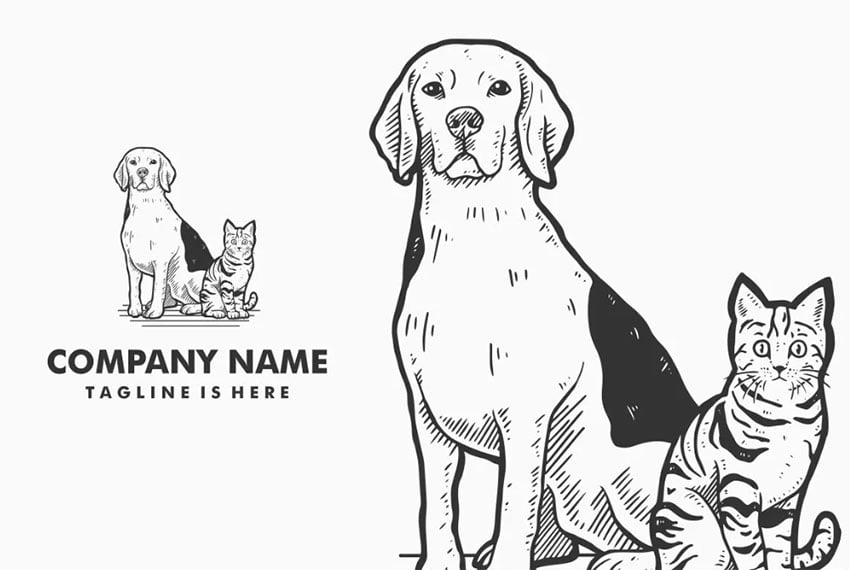 42 Best Dog Logo Designs (Dog Business Logo Ideas) | Envato Tuts+