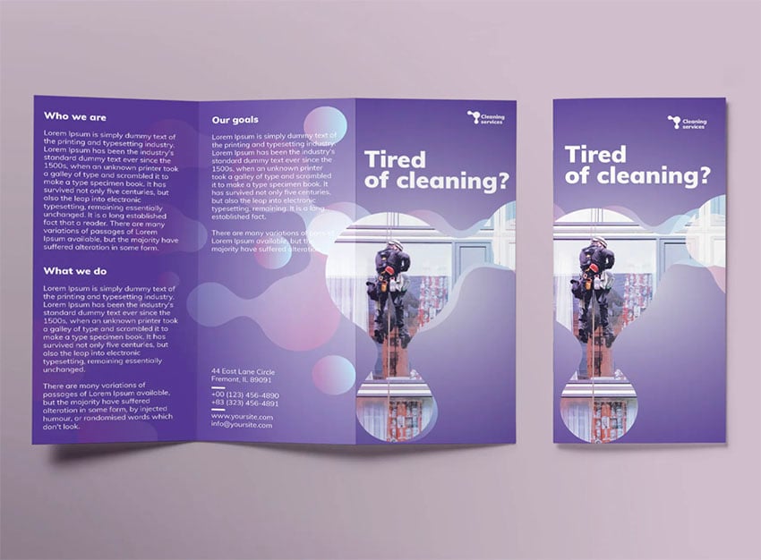 42 Best Cleaning Brochure Templates (Ideas to Download Now)