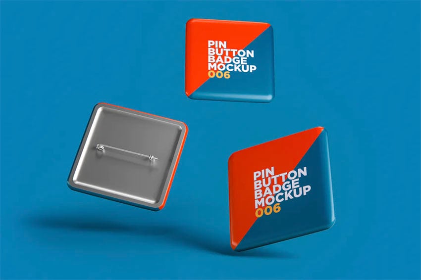 41 Best Pin Mockups (Enamel, Metal, Button, PSDs, Maker) | Envato Tuts+