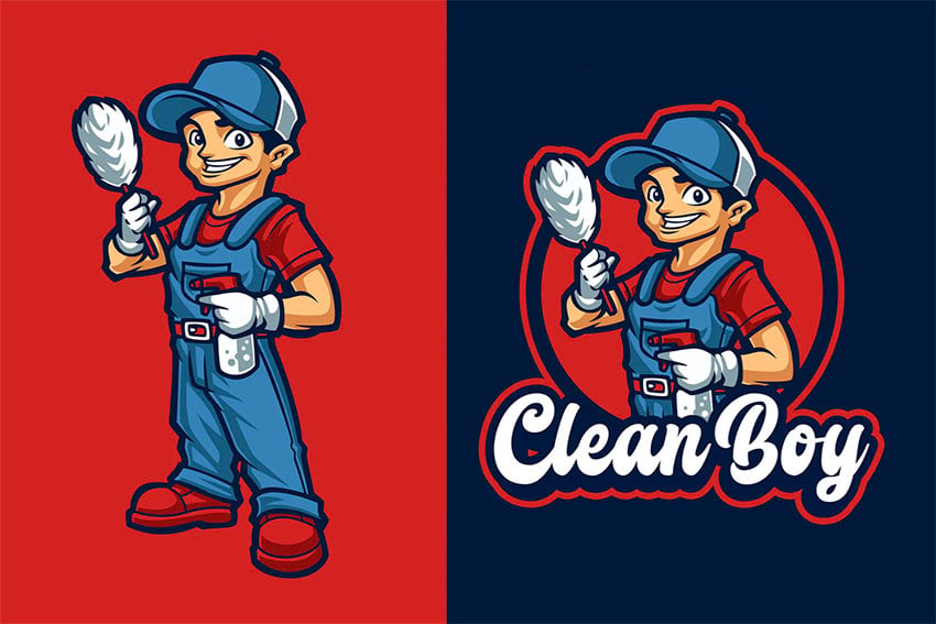 37 Best Cleaning Logo Design Ideas (Home Cleaning and More!)