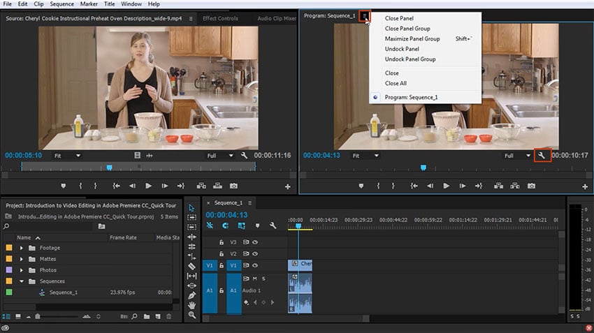 How to Find Your Way Around in Premiere Pro, a Tour for Beginners ...
