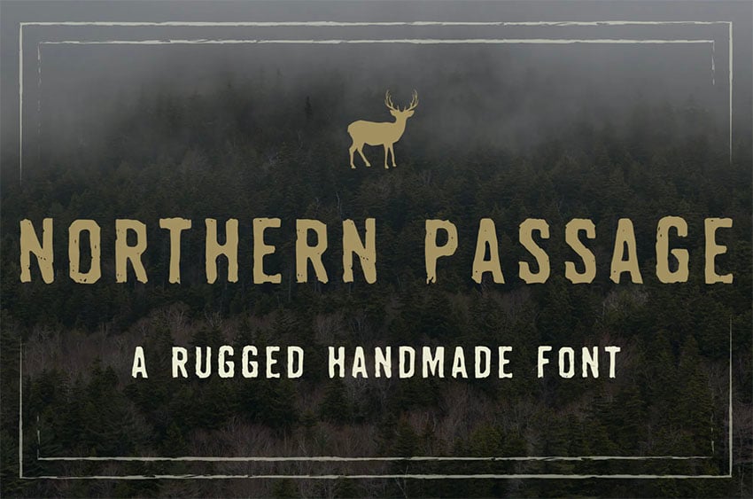 44 Best Outdoor Fonts (Rustic, Vintage and Modern Fonts to Download ...