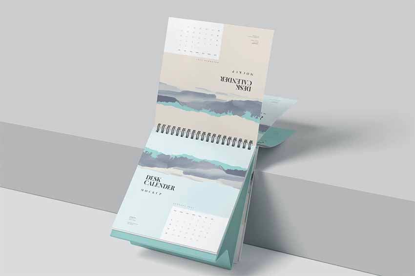 39 Creative Desk Calendar Templates (Stand Up Calendar Designs ...