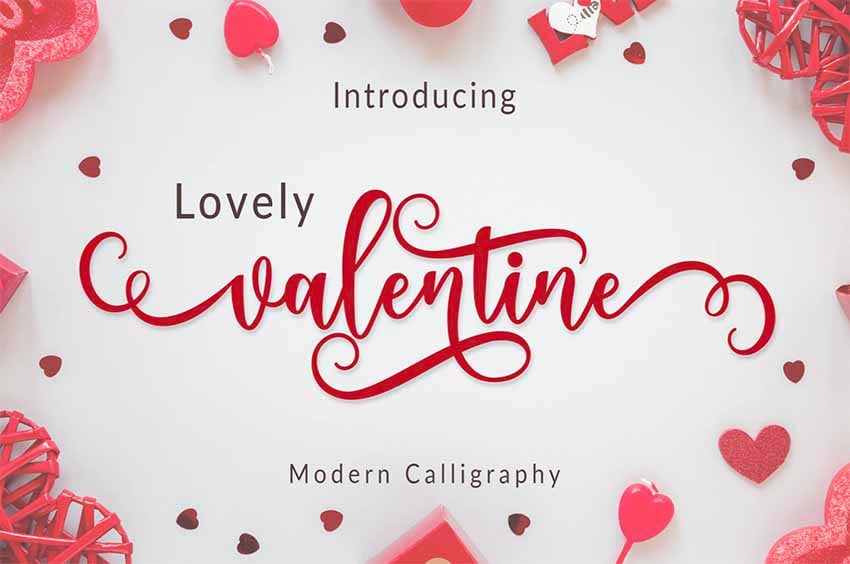 38 Best Fonts for Valentine's Day (Cute, Script and Heart Fonts)