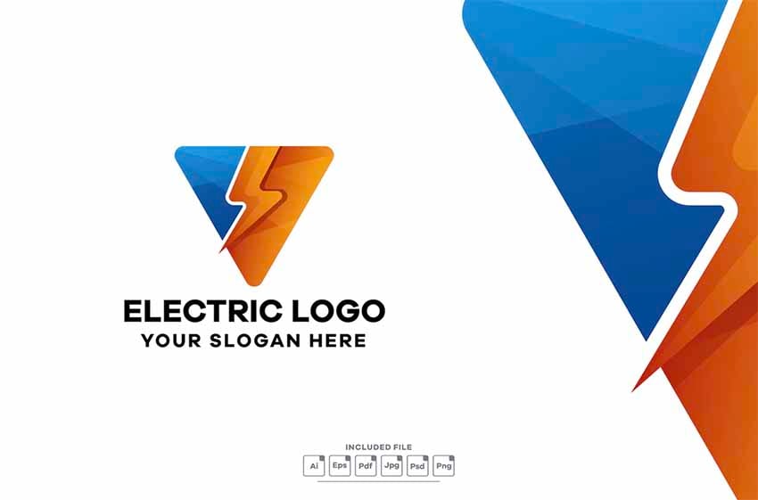 37 Best Lightning Bolt & Power Logo Designs