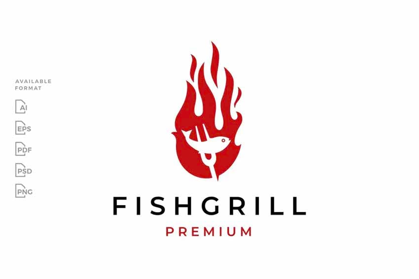 42 Cool Fire Logo Designs (Fireball, Flames and More!)