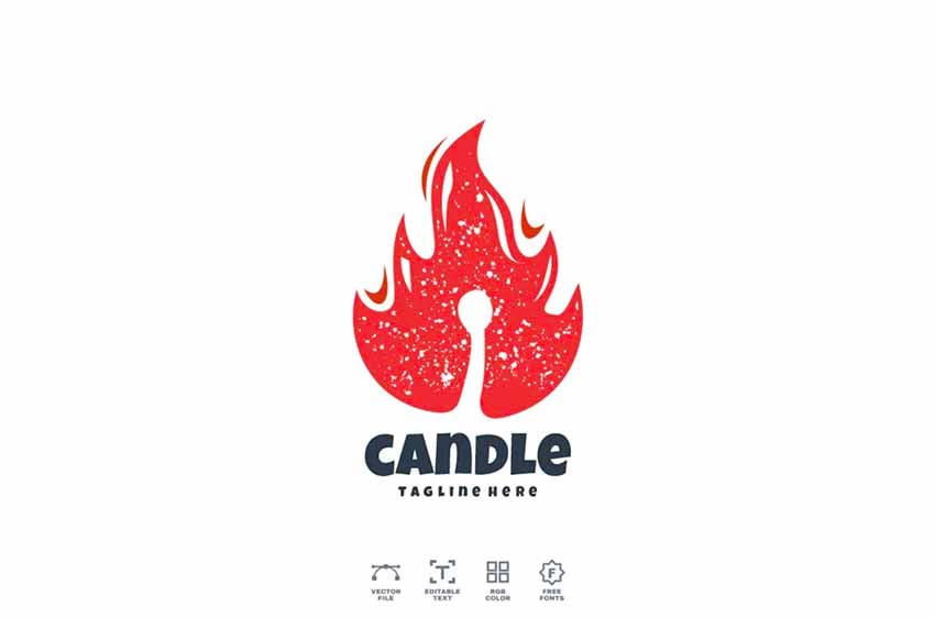 42 Cool Fire Logo Designs (Fireball, Flames and More!)