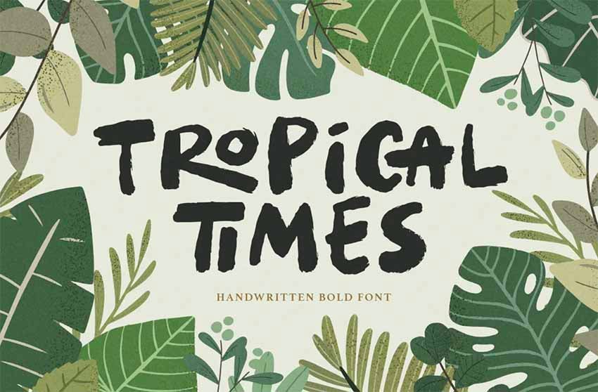41 Stylish Tropical Fonts (Island and Beach Themed Fonts) | Envato Tuts+
