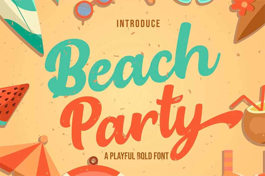 41 Stylish Tropical Fonts (Island and Beach Themed Fonts) - iDevie