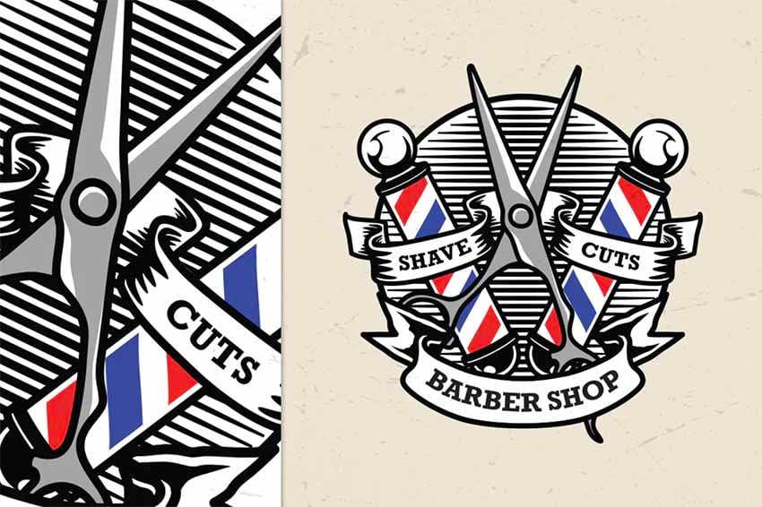 41 Creative Barber Logos (Barber Shop Logo Design) | Envato Tuts+