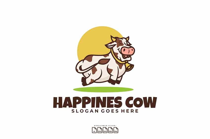 40+ Top Cow Logos (Cattle Logos to Download) | Envato Tuts+