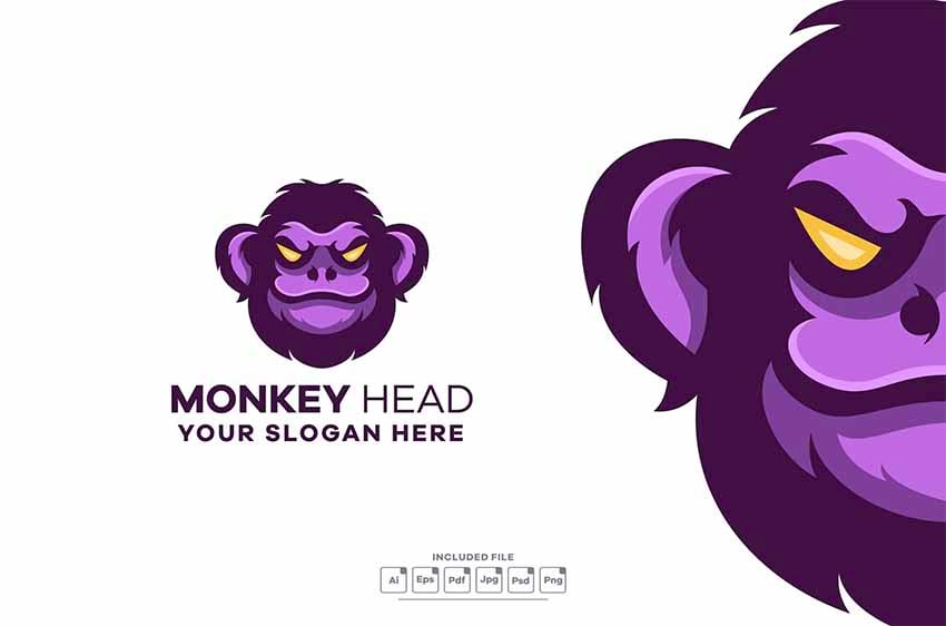 40+ Best Monkey Logo Designs | Envato Tuts+