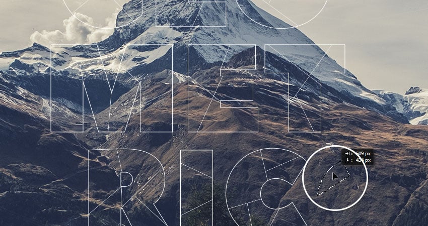 How to Create a Geometric Collage Text Effect in Adobe Photoshop ...
