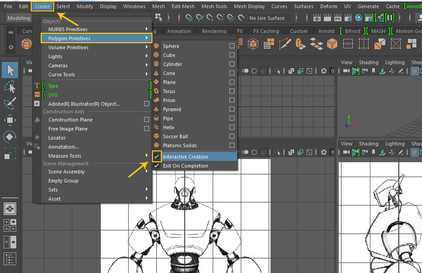Creating a Magnum Mecha Character in Maya: Part 1 | Envato Tuts+