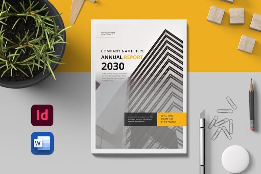 How to Design Awesome Annual Report Cover Designs for 2025 | Envato Tuts+