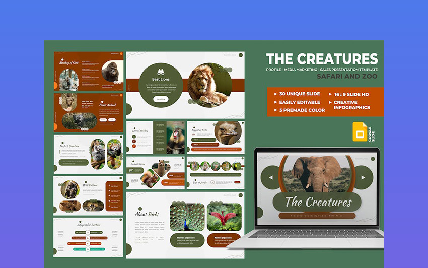 20 Best Free Safari & Jungle Google Slides Themes to Download for 2025 ...