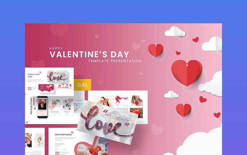 25 Best Free Love, Hearts PowerPoint Templates Download 2023