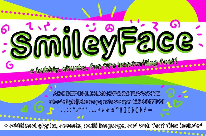 21 Best Scribble Fonts (Messy, 3D and Pencil Scribble Fonts)
