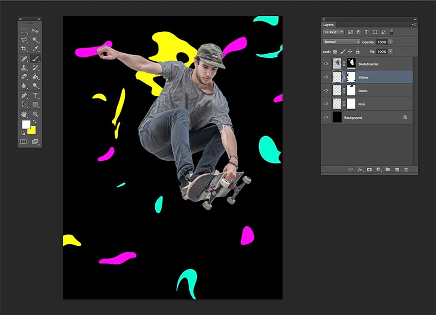 How to Create a High-Contrast Skateboard Flyer in Adobe Photoshop ...